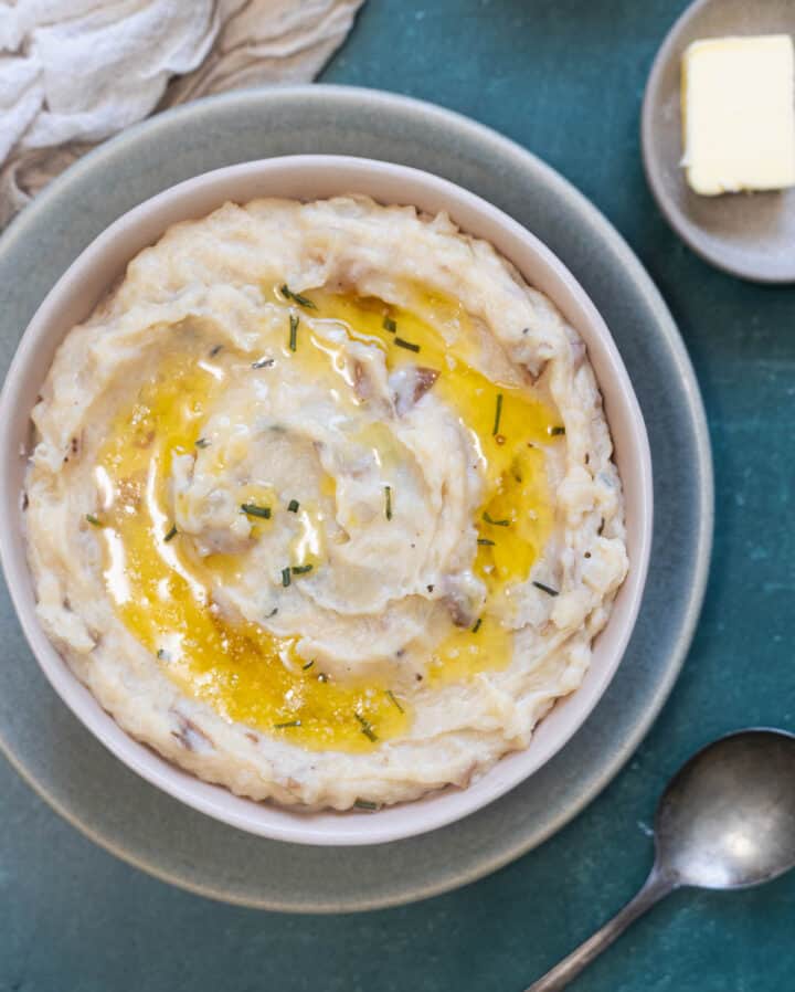 Quick Mashed Potatoes in Kitchenaid Mixer - Chelsea Peachtree